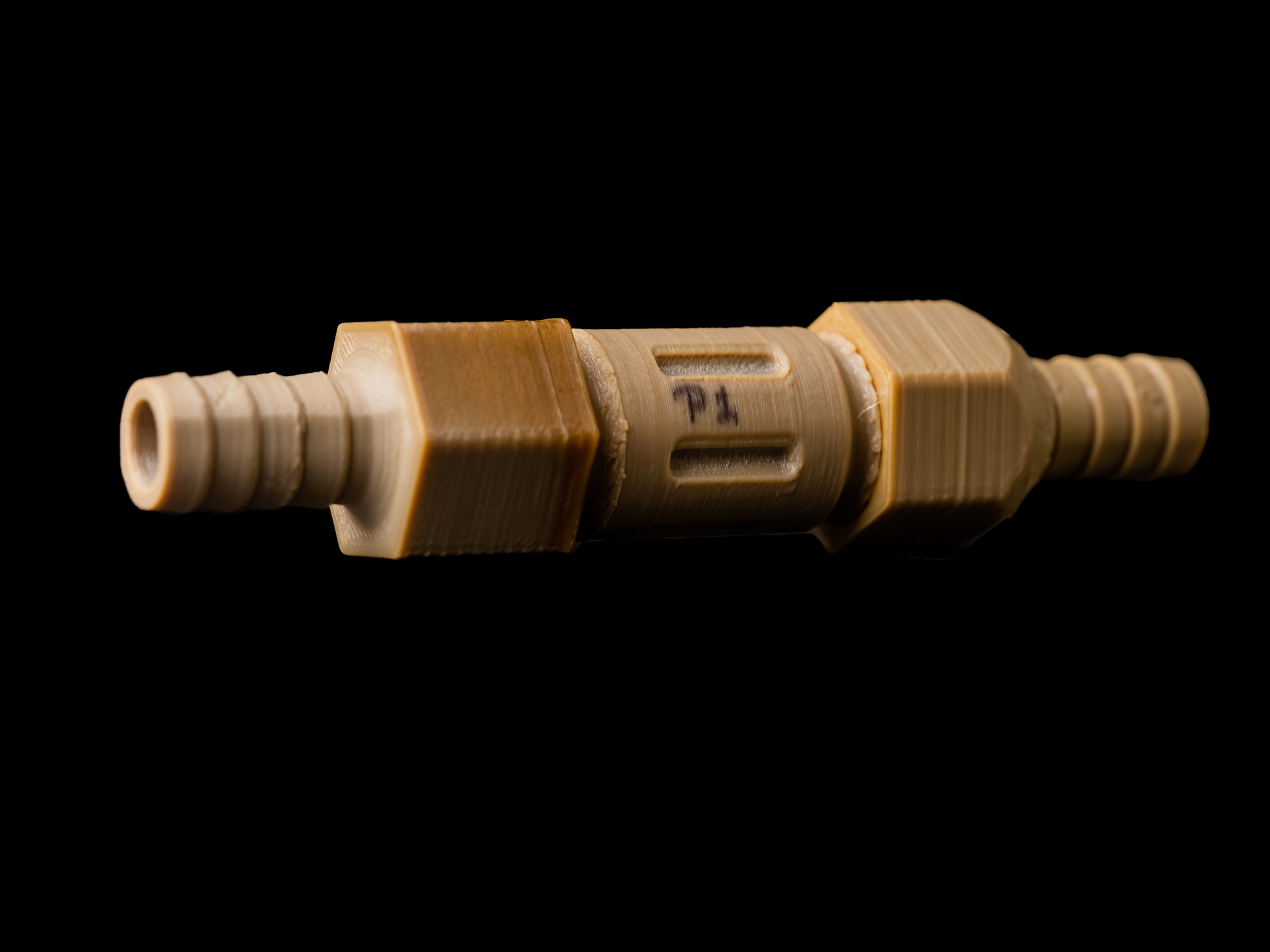 3D printed polymer bolt and nut