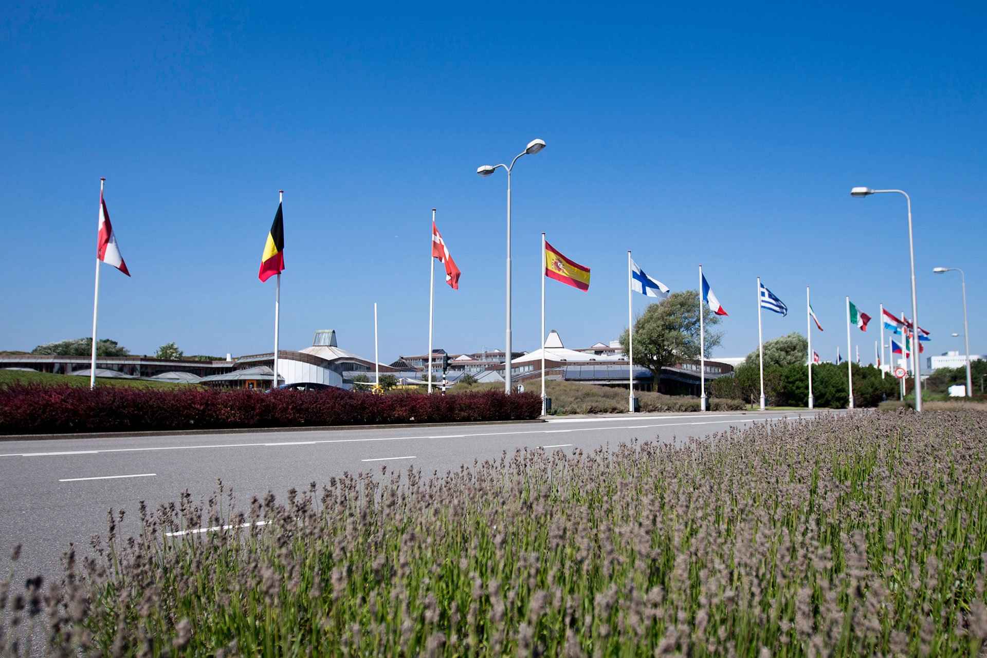 ESTEC flag pole