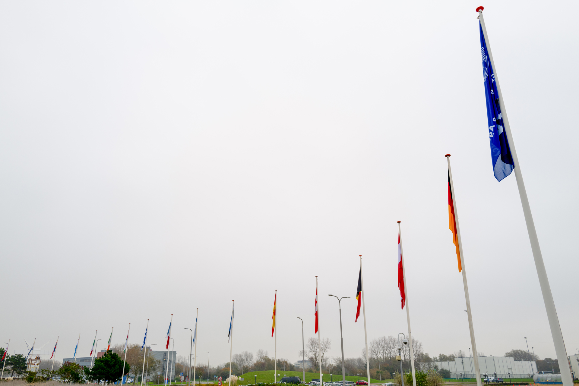 ESTEC flag pole